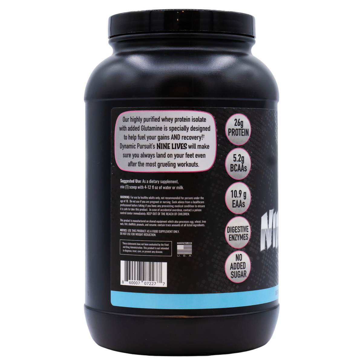 NINE LIVES - Whey Protein – Dynamic Pursuit